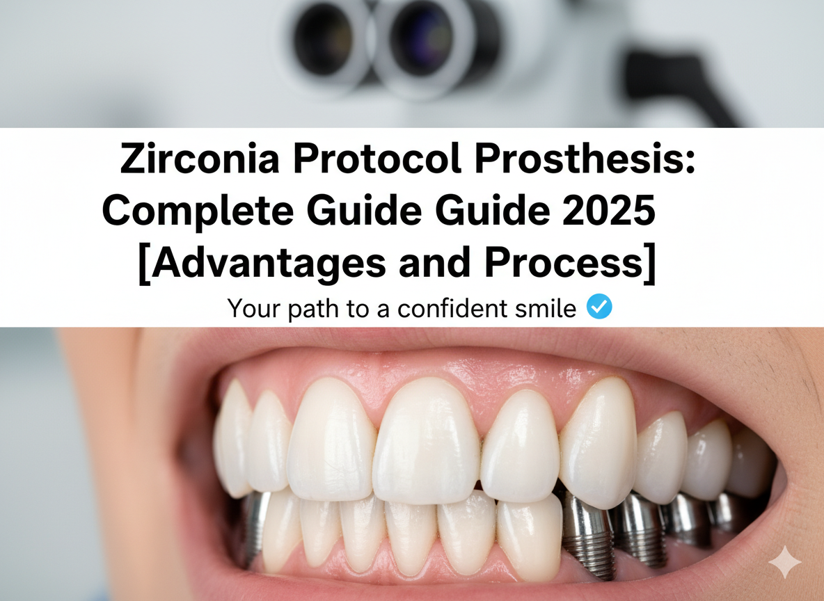 Prótesis Protocolo en Zirconio: Guía Completa 2025 [Ventajas y Proceso]